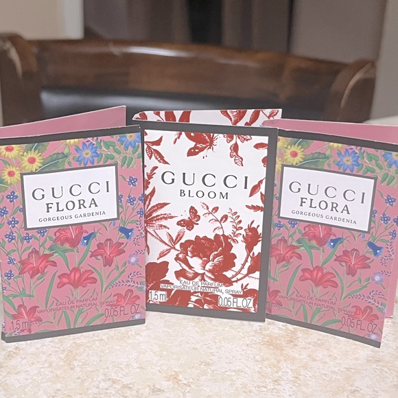 Gucci | Bath & Body | Gucci Flora And Bloom Samples | Poshmark